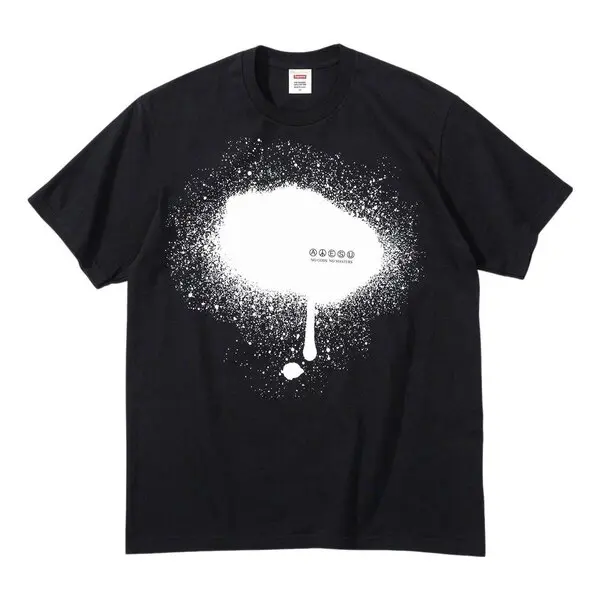 Supreme X Undercover Tag T-shirt 'black White - Black/white