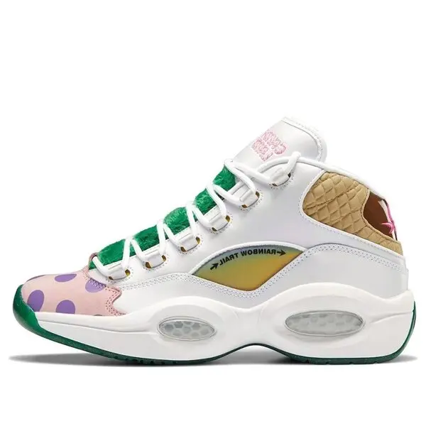 REEBOK Question Mid "candy Land" Sneakers - White