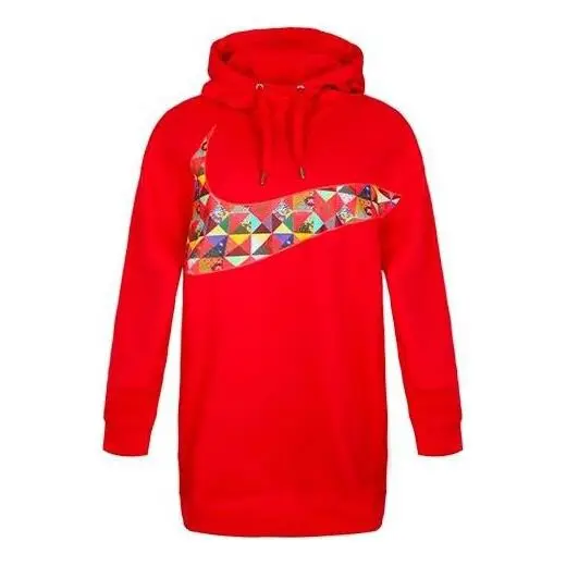 Nike Cny Logo Hoodie - Red/multi-color