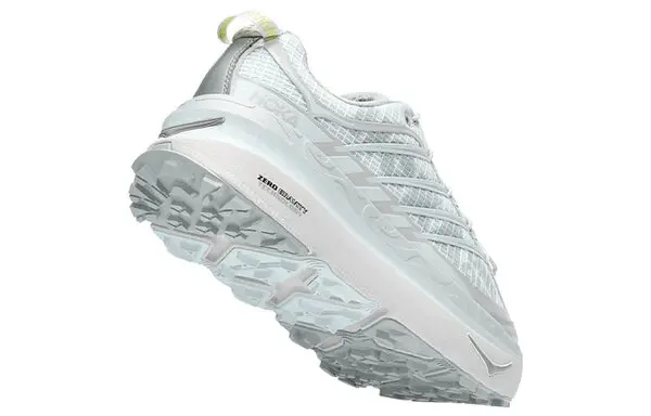 Hoka One One Mafate Origins Trail Running Shoes - White/gray