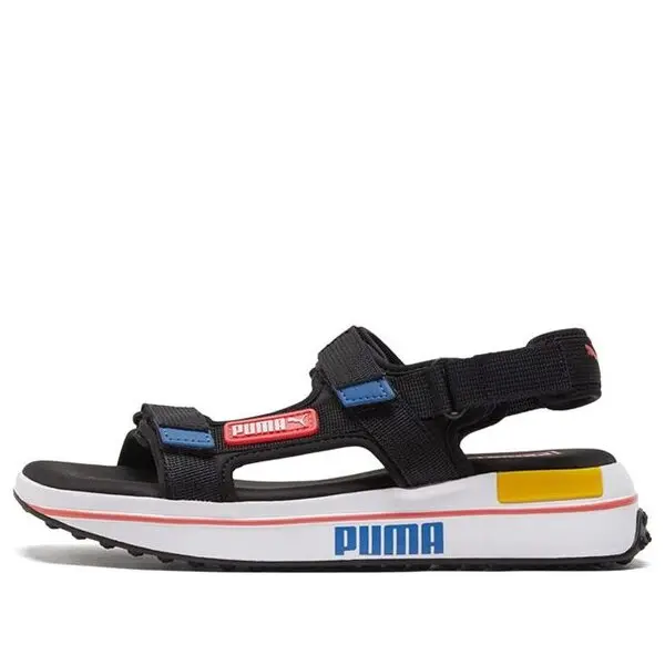 PUMA Future Rider Sandal - Black/blue