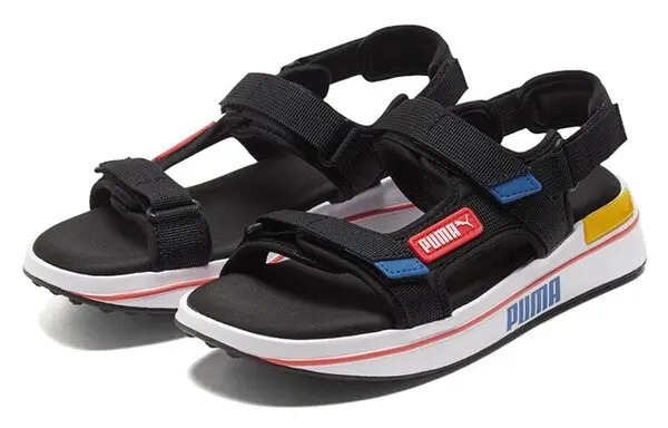 PUMA Future Rider Sandal - Black/blue