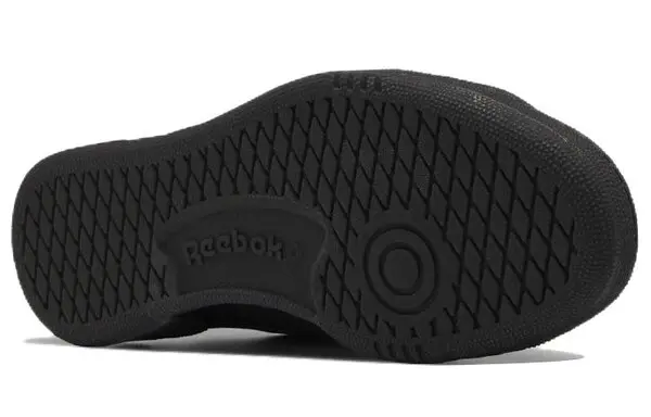 REEBOK Club C Grounds Low Top Sneakers - Black