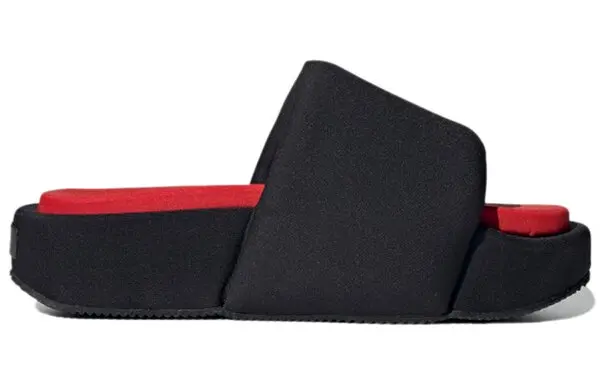 Adidas Y-3 Slip-on Slides - Black/red
