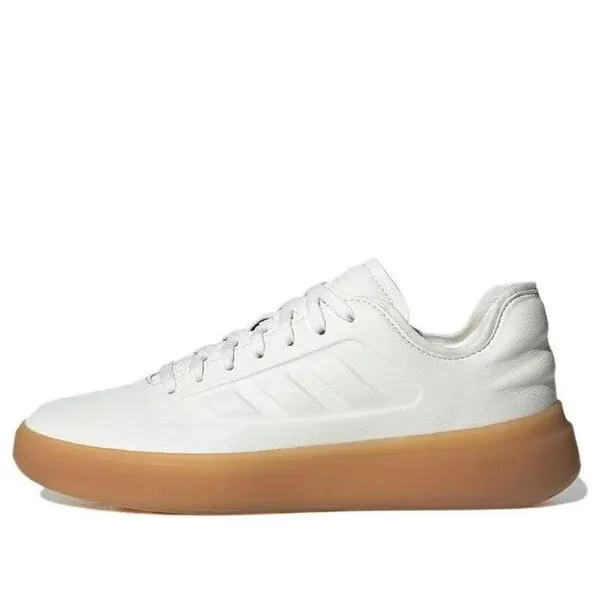 Adidas Zntasy "white Gum" Sneakers - Cloud White/cloud White/gum