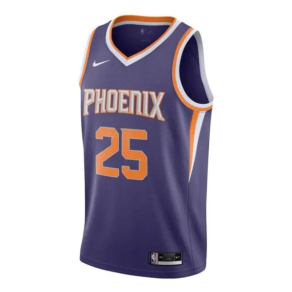 Nike X Nba Phoenix Suns Mikal Bridges Jersey - Purple