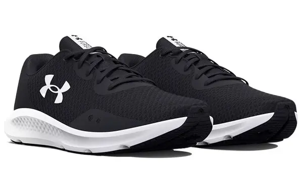 Under Armour Charged Pursuit 3 Athletic Sneakers - Black/white