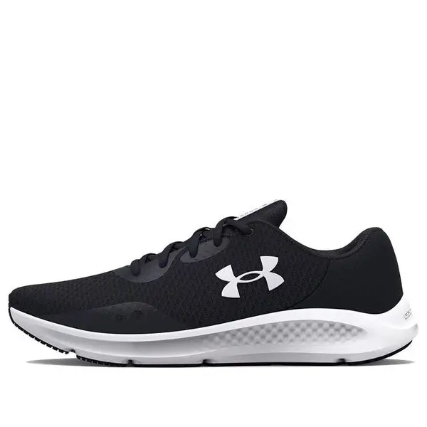 Under Armour Charged Pursuit 3 Athletic Sneakers - Black/white