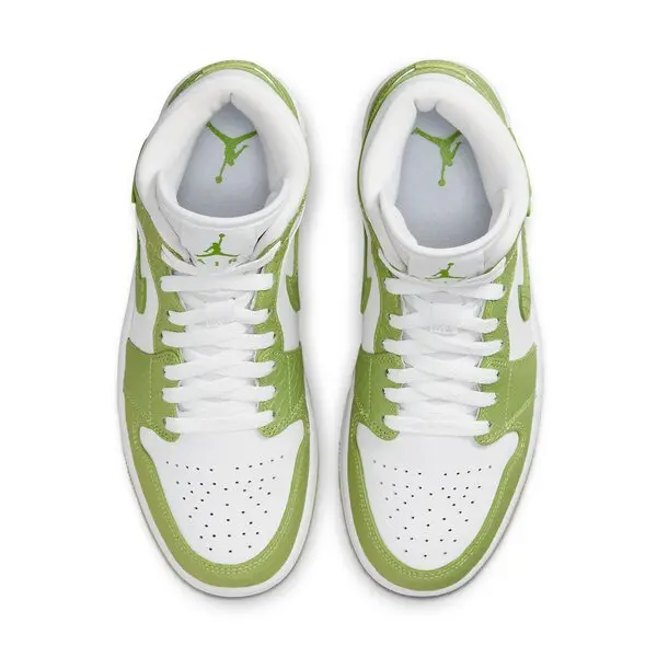JORDAN Air 1 Mid Se 'green Python