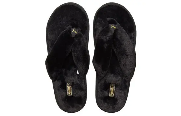 PUMA Fluff Flip Slide - Black