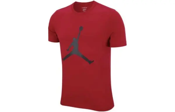 JORDAN Jumpman Logo T-shirt 'red - Red/grey