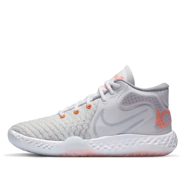 Nike Kd Trey 5 Viii Ep "white Total Orange - White/grey