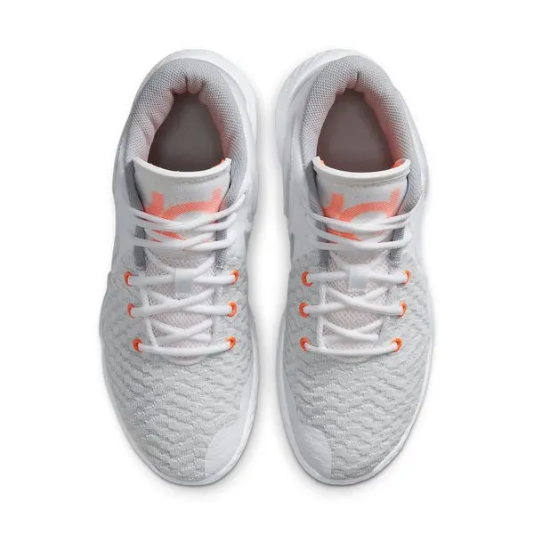 Nike Kd Trey 5 Viii Ep "white Total Orange - White/grey