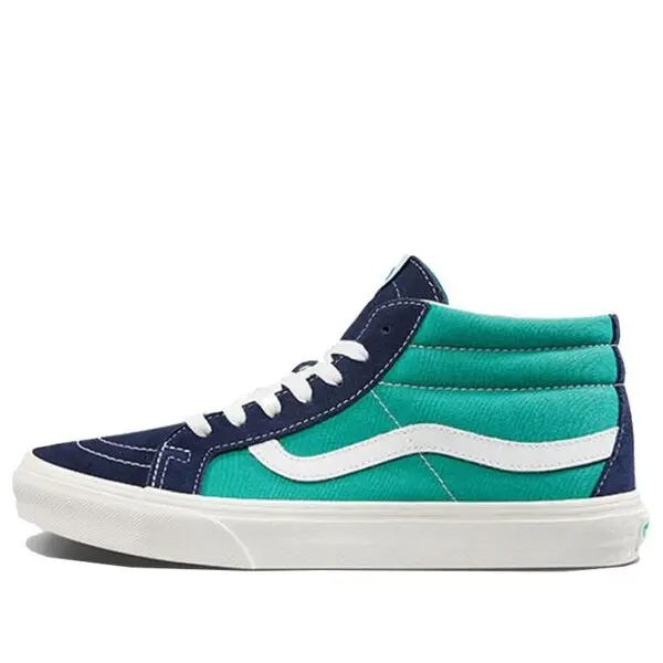 VANS Sk8-mid Reissue Sneakers - Blue/green