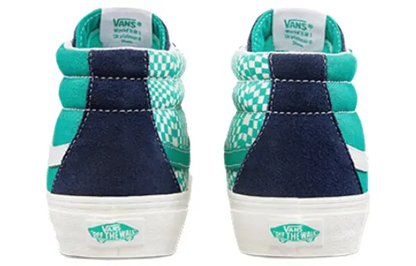 VANS Sk8-mid Reissue Sneakers - Blue/green