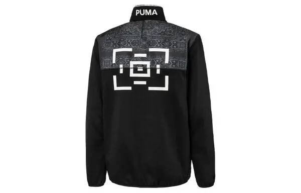 PUMA X Les Benjamins Track Jacket - Black/white/grey