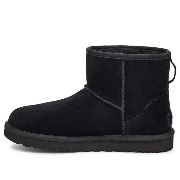 UGG Mini Side Logo Boots - Black