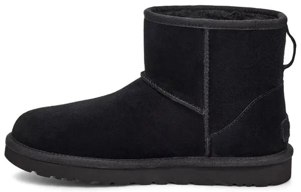UGG Mini Side Logo Boots - Black