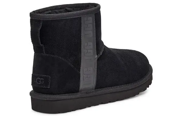 UGG Mini Side Logo Boots - Black