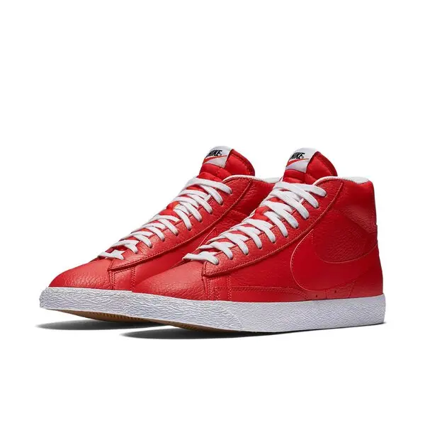 Nike Blazer Mid Premium Sneakers - Red