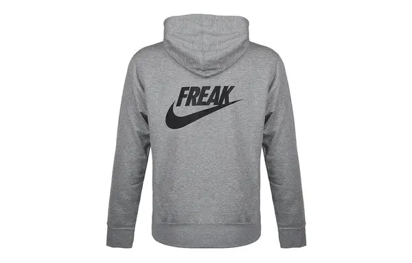 Nike Giannis Freak Swoosh Hoodie - Grey