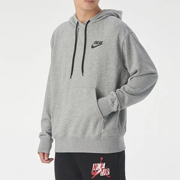 Nike Giannis Freak Swoosh Hoodie - Grey