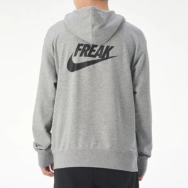 Nike Giannis Freak Swoosh Hoodie - Grey