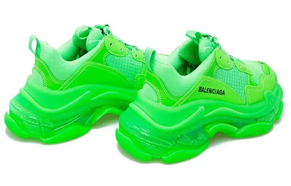 Balenciaga Triple S Sneaker - Green