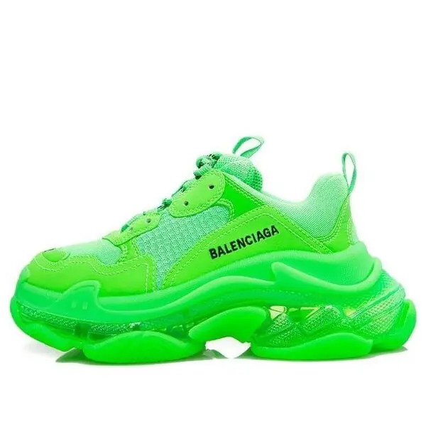 Balenciaga Triple S Sneaker - Green