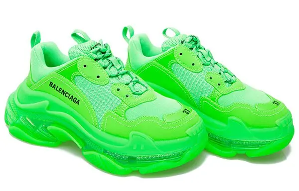 Balenciaga Triple S Sneaker - Green