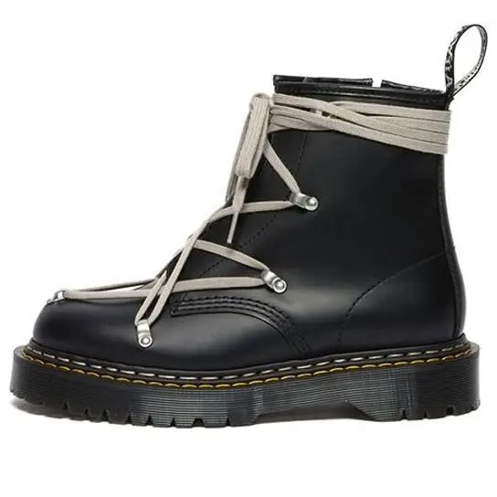 Dr. Martens Rick Owens X 1460 Bex Leather Boot - Black