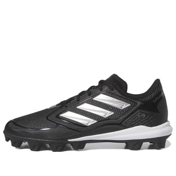 Adidas Purehustle 3 Md Athletic Shoes - Core Black/silver Metallic