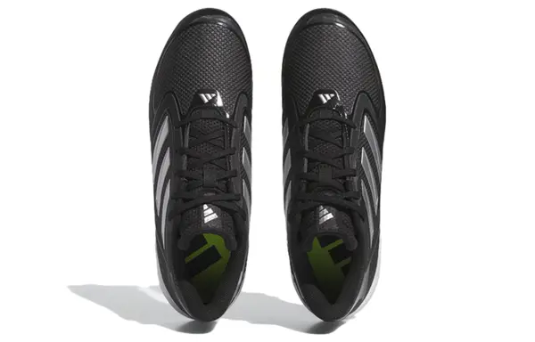 Adidas Purehustle 3 Md Athletic Shoes - Core Black/silver Metallic