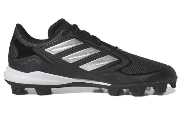 Adidas Purehustle 3 Md Athletic Shoes - Core Black/silver Metallic
