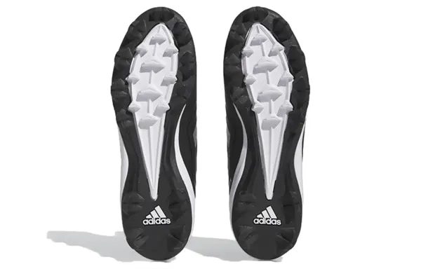 Adidas Purehustle 3 Md Athletic Shoes - Core Black/silver Metallic