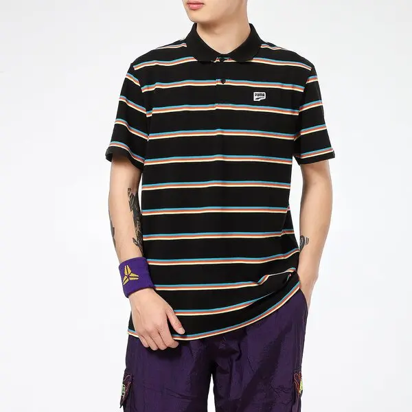 PUMA Downtown Stripe Polo Tee Shirt