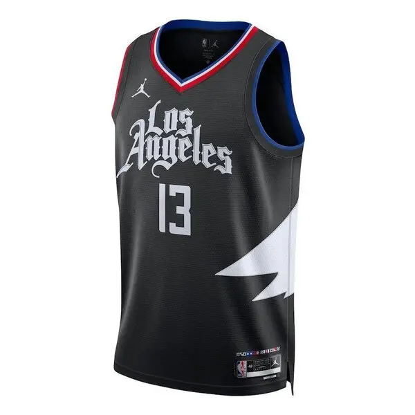 JORDAN Air Los Angeles Clippers Statement Edition Dri-fit Nba Swingman Jersey - Black