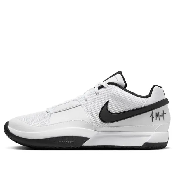 Nike Ja 1 Tb Low Top Sneakers - White/black