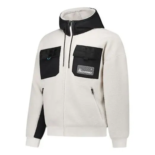 JORDAN Engineered Fleece Hooded Jacket