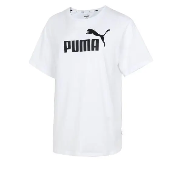 PUMA Logo Graphic T-shirt - White/black