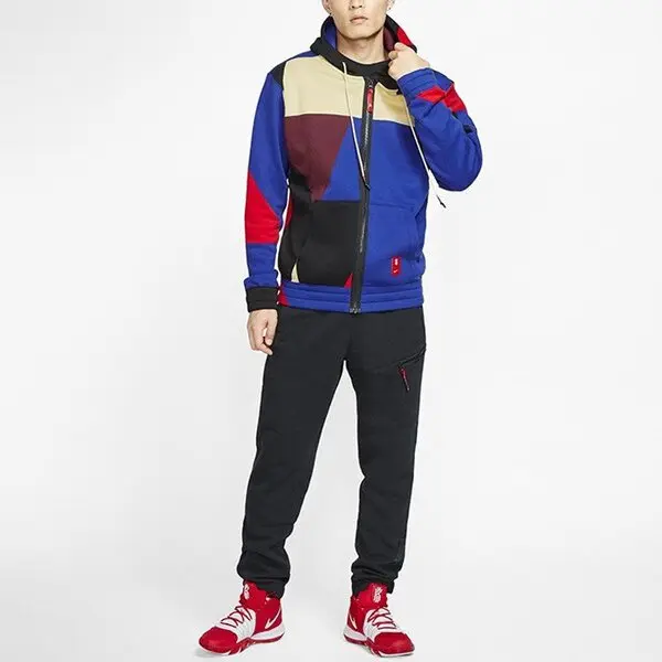 Nike Kyrie Irving Zipper Hooded Jacket Multicolor