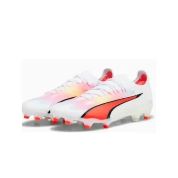 PUMA Ultra Ultimate Fg/ag Soccer Cleats - White/orange