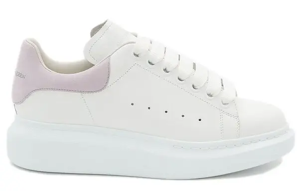 Alexander McQueen Oversized Sneakers - White/lilac