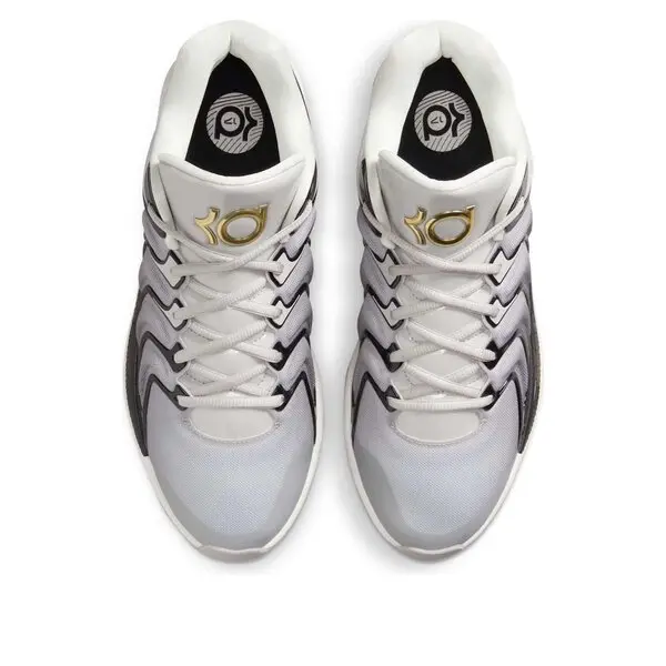 Nike Kd "light Iron Ore" Athletic Sneakers - Light Iron Ore/metallic Gold