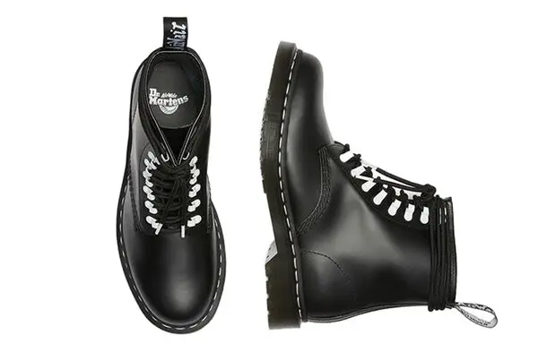 Dr. Martens 1460 Contrast Hardware Lace Up Leather Boots