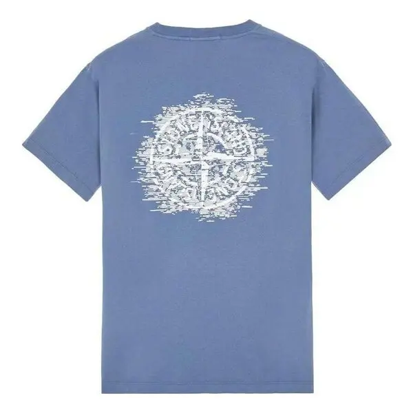 Stone Island Institutional One Graphic T-shirt - Light Blue