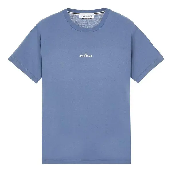 Stone Island Institutional One Graphic T-shirt - Light Blue