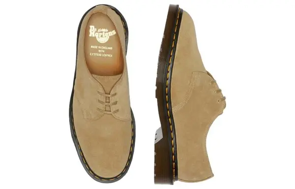 Dr. Martens 1461 Made In England Oxford Shoes - Cream/beige
