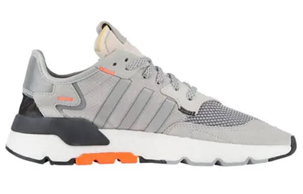 Adidas Nite Jogger Sneakers - Grey/orange