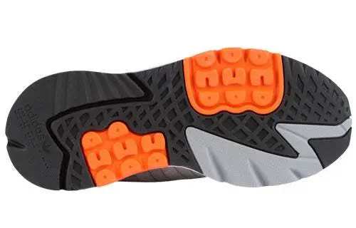 Adidas Nite Jogger Sneakers - Grey/orange